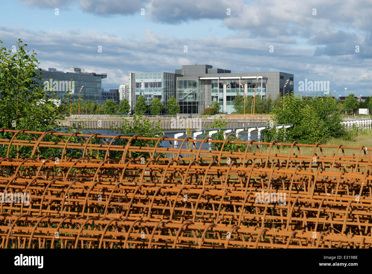 BiP Solutions building, Pacific Quay, Glasgow Stock Photo - Alamy