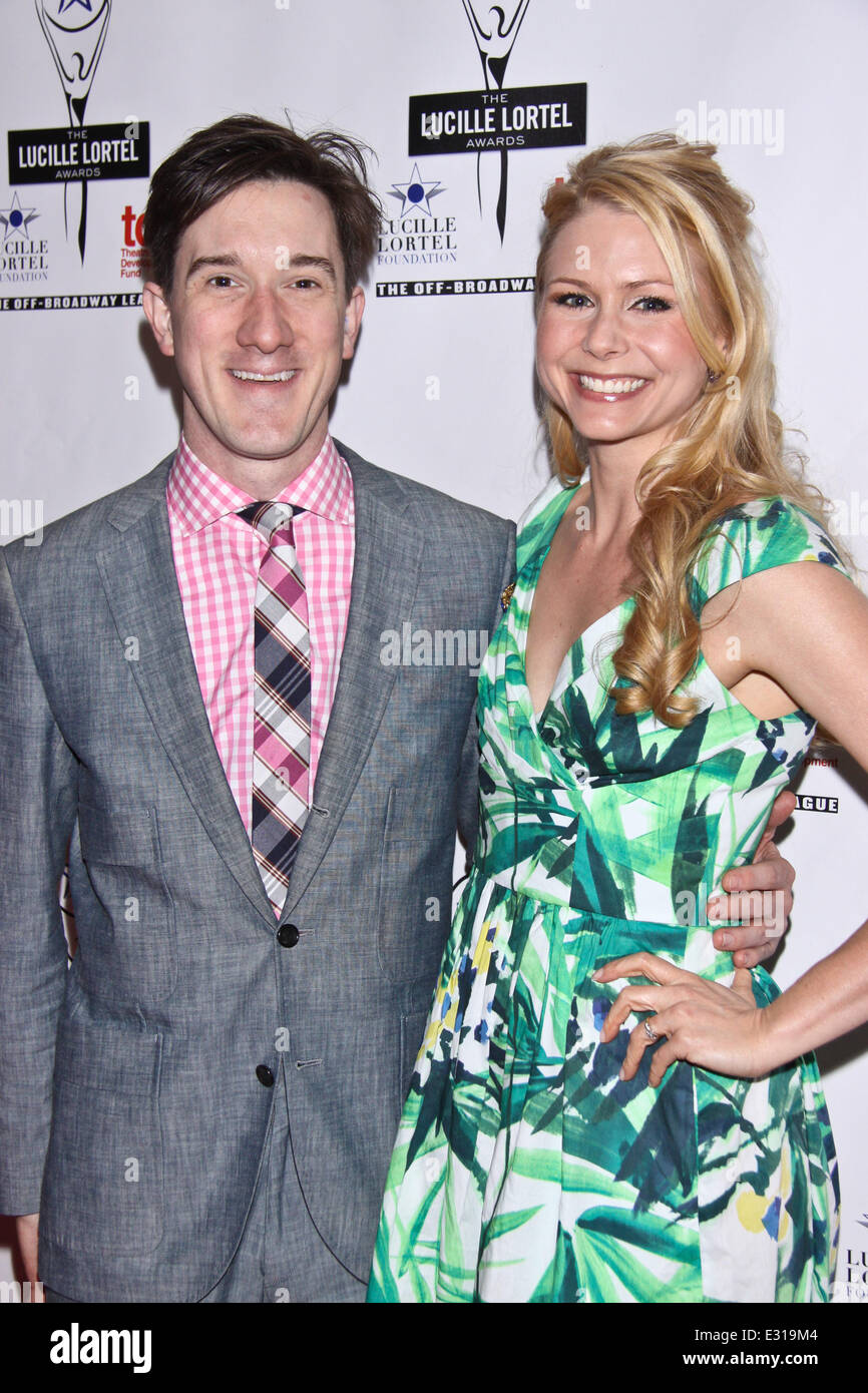 28th Annual Lucille Lortel Awards - Arrivals Featuring: Carson Elrod ...