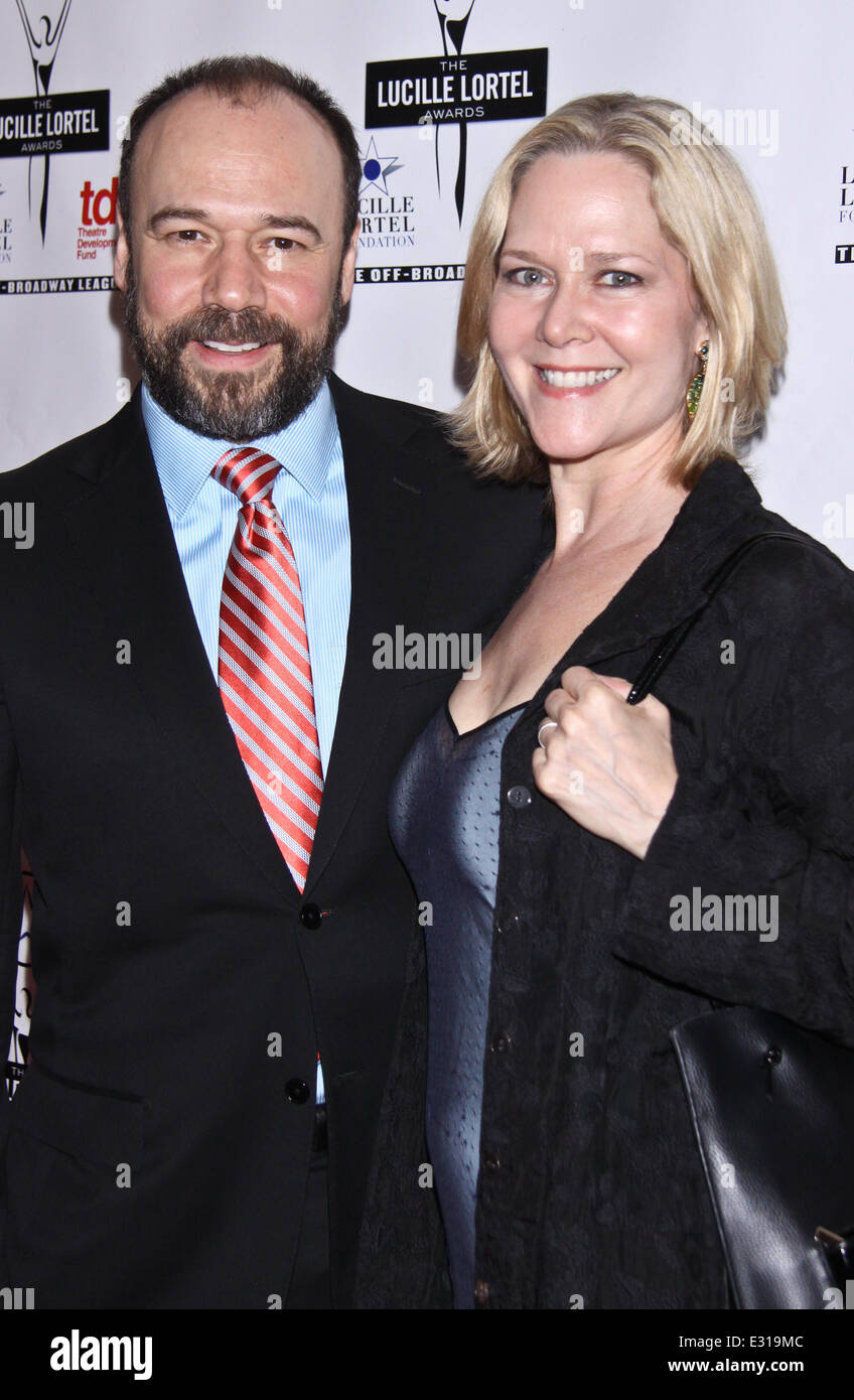 28th Annual Lucille Lortel Awards - Arrivals Featuring: Danny Burstein ...