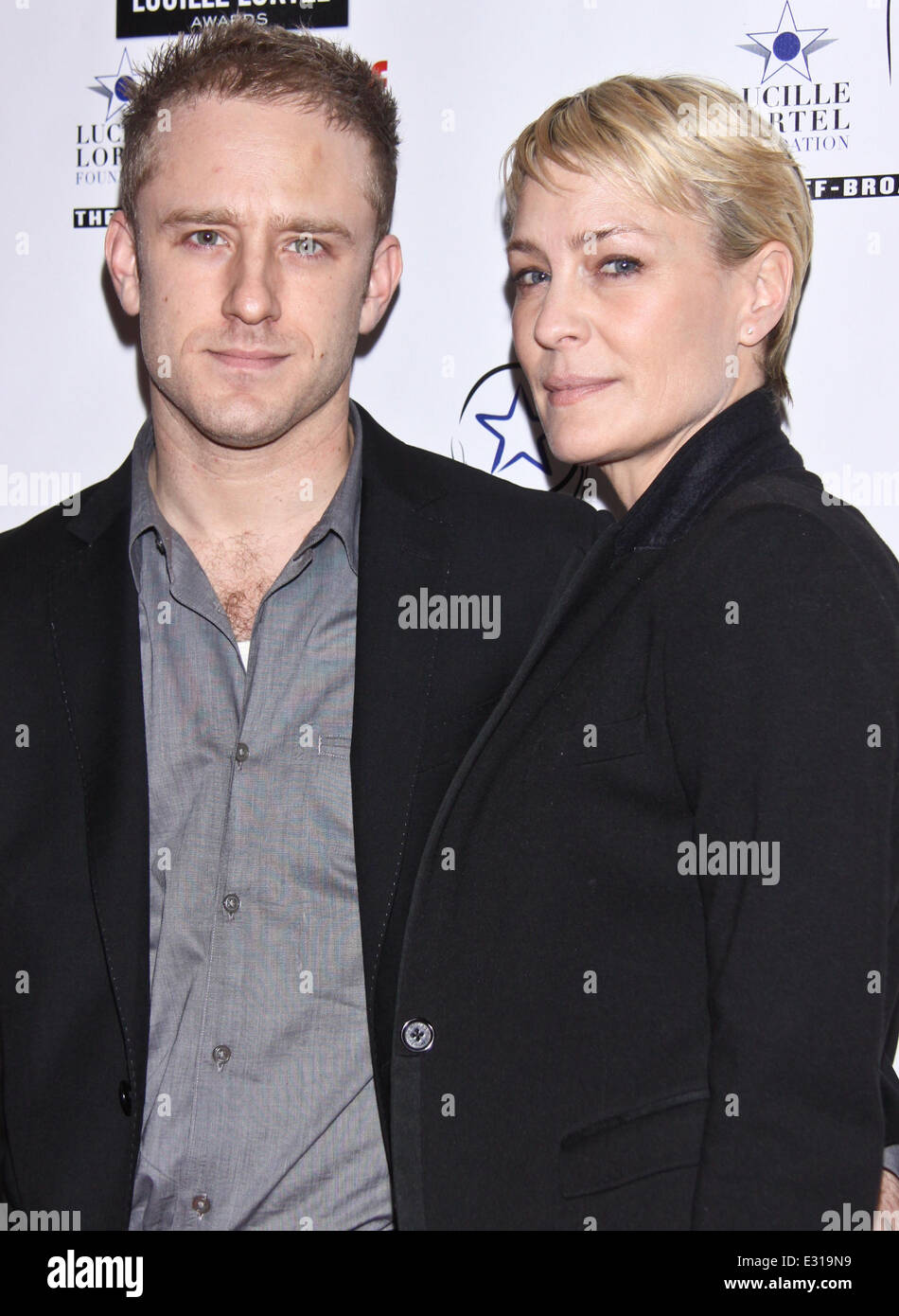 28th Annual Lucille Lortel Awards - Arrivals Featuring: Ben Foster ...
