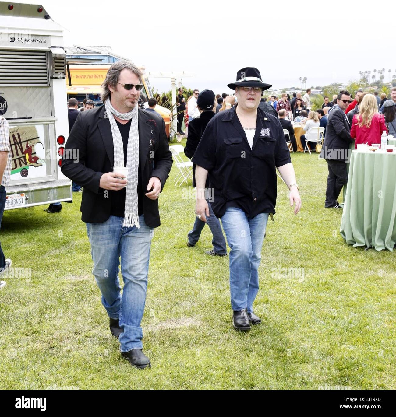 Celebrities attend Adam and Lynette Carolla's Launch of Mangria White ...