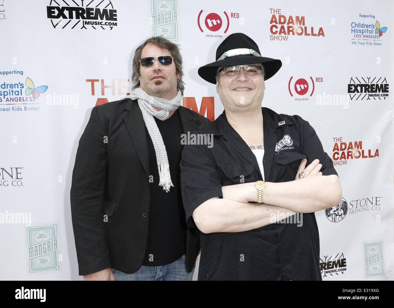 Celebrities attend Adam and Lynette Carolla's Launch of Mangria White ...