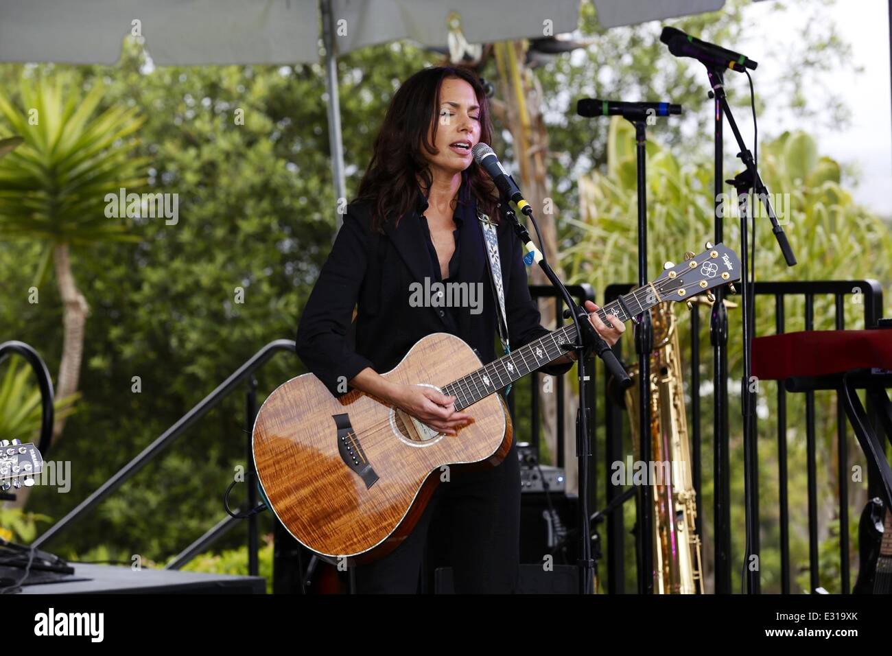 Celebrities attend Adam and Lynette Carolla's Launch of Mangria White ...