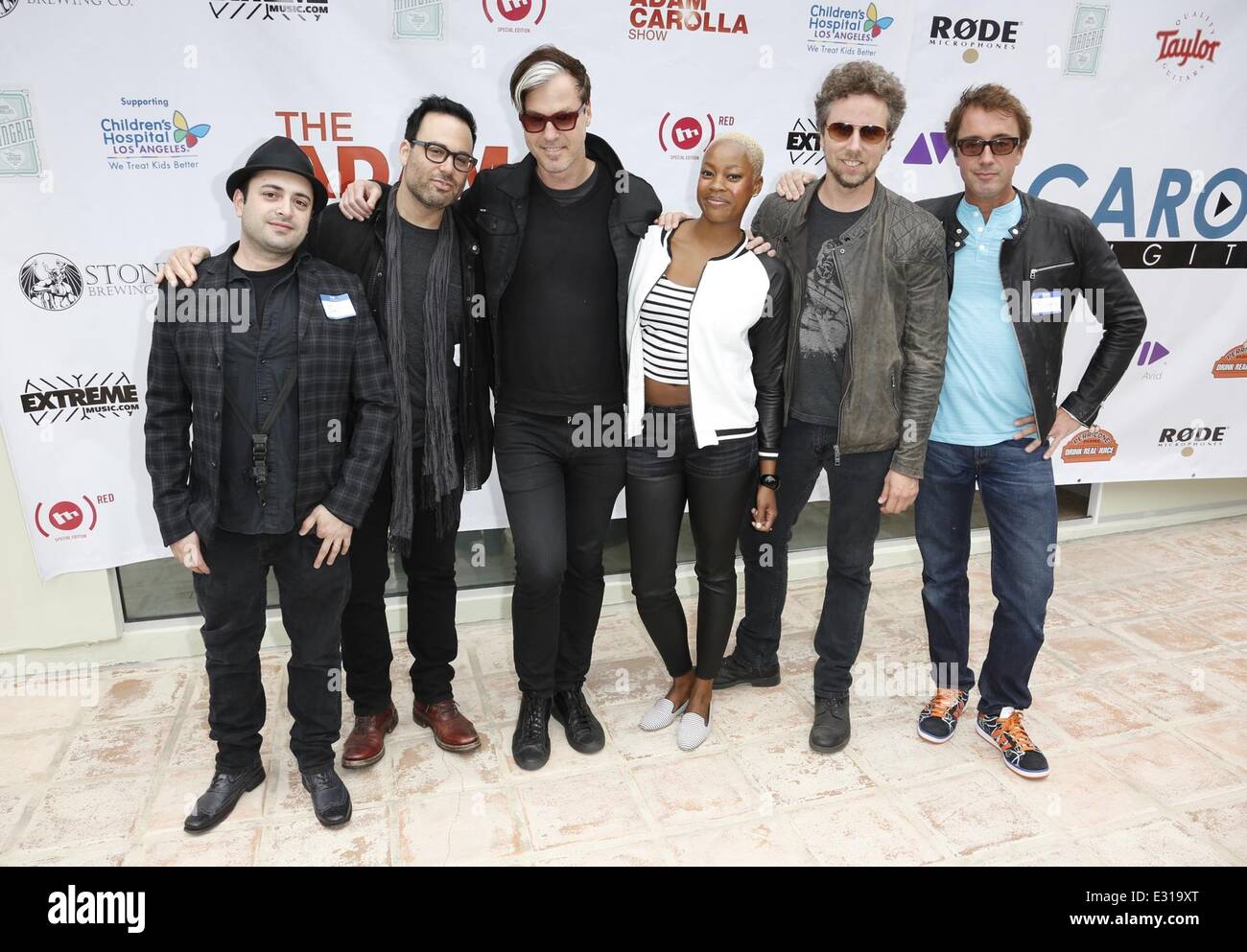 Celebrities attend Adam and Lynette Carolla's Launch of Mangria White ...