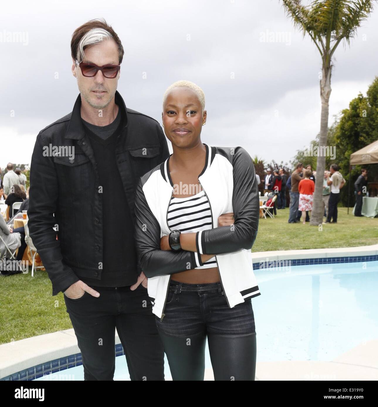 Celebrities attend Adam and Lynette Carolla's Launch of Mangria White ...