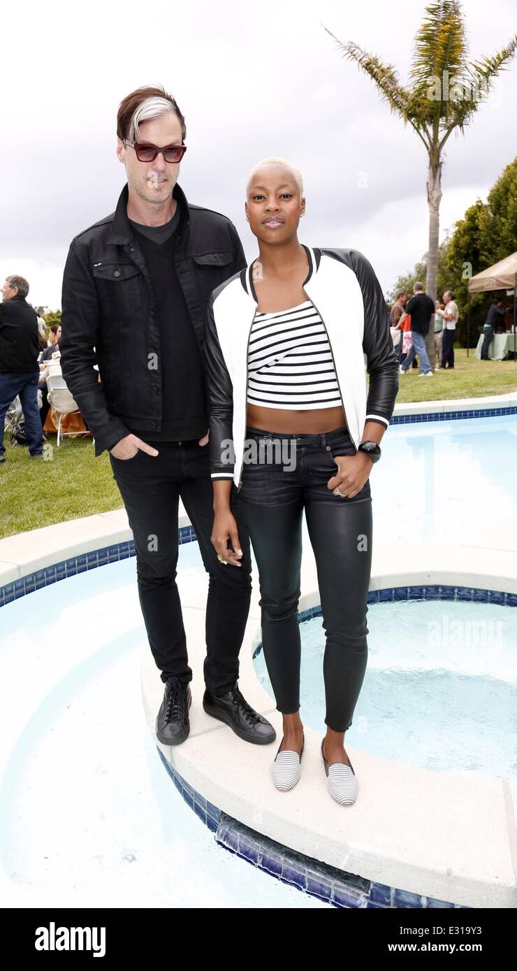 Celebrities attend Adam and Lynette Carolla's Launch of Mangria White ...