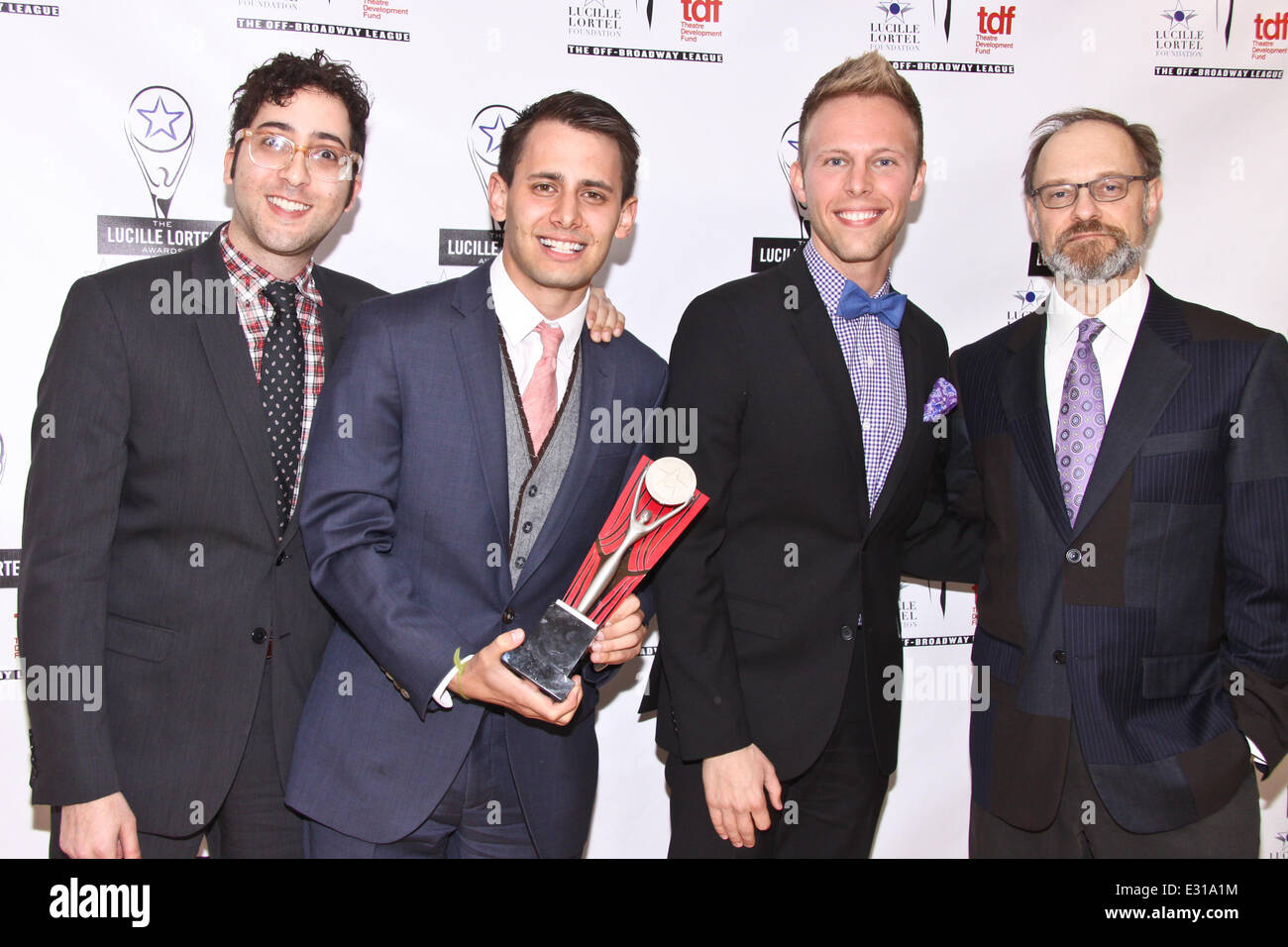 28th Annual Lucille Lortel Awards - Press Room Featuring: Peter Duchan ...
