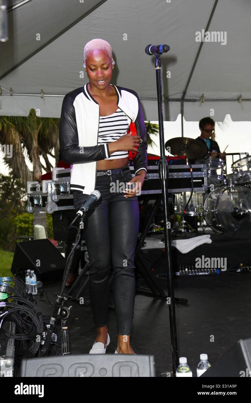 Celebrities attend Adam and Lynette Carolla's Launch of Mangria White ...