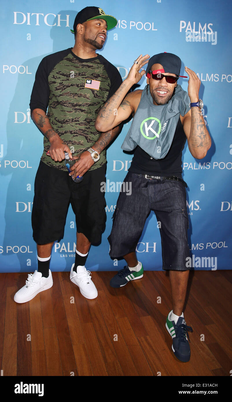 Redman and Method Man host the opening of Ditch Weekend at Palms Pool ...