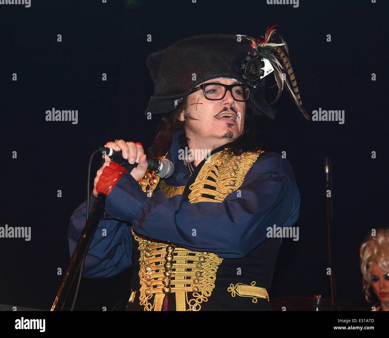 Adam Ant performing at Vicar Street Featuring: Adam Ant aka Stuart ...