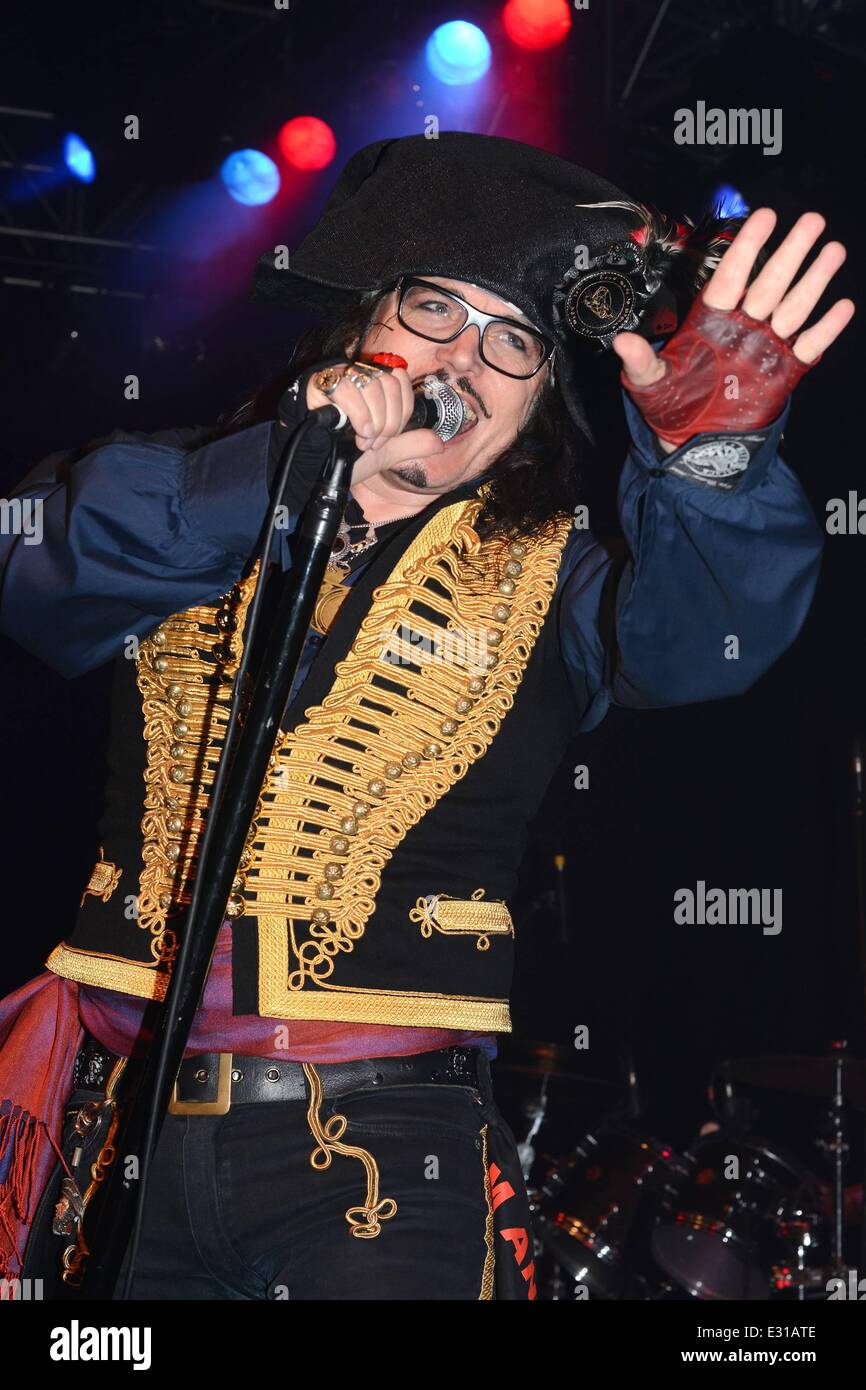 Adam Ant performing at Vicar Street Featuring: Adam Ant aka Stuart ...