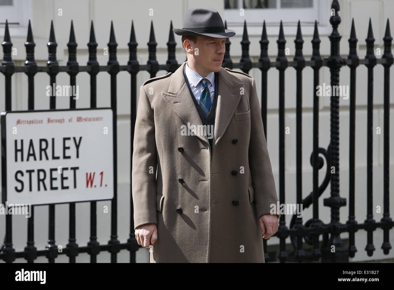 'Breathless' new ITV series filming in central London Featuring: Shaun ...