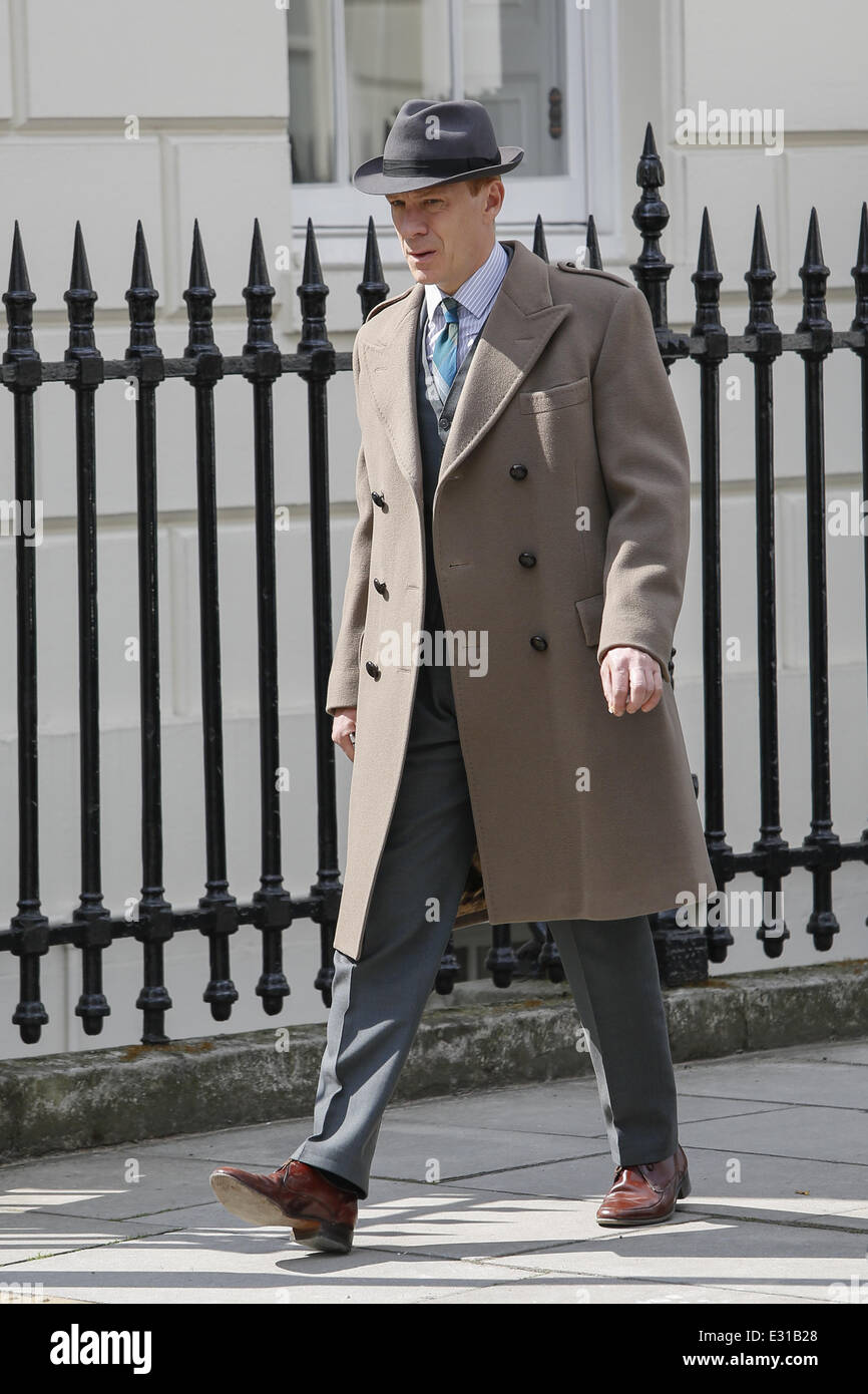 'Breathless' new ITV series filming in central London Featuring: Shaun ...