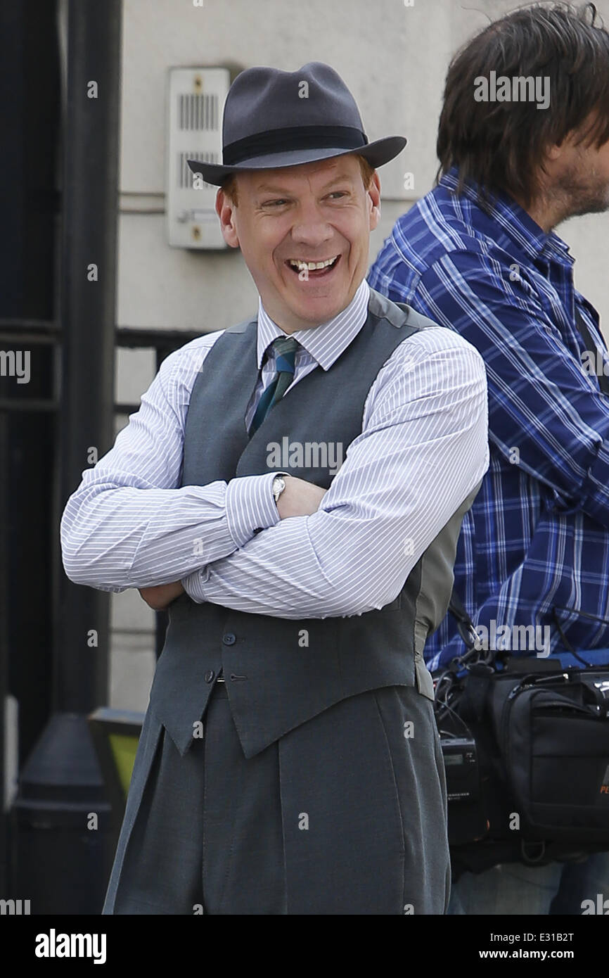 'Breathless' new ITV series filming in central London Featuring: Shaun ...