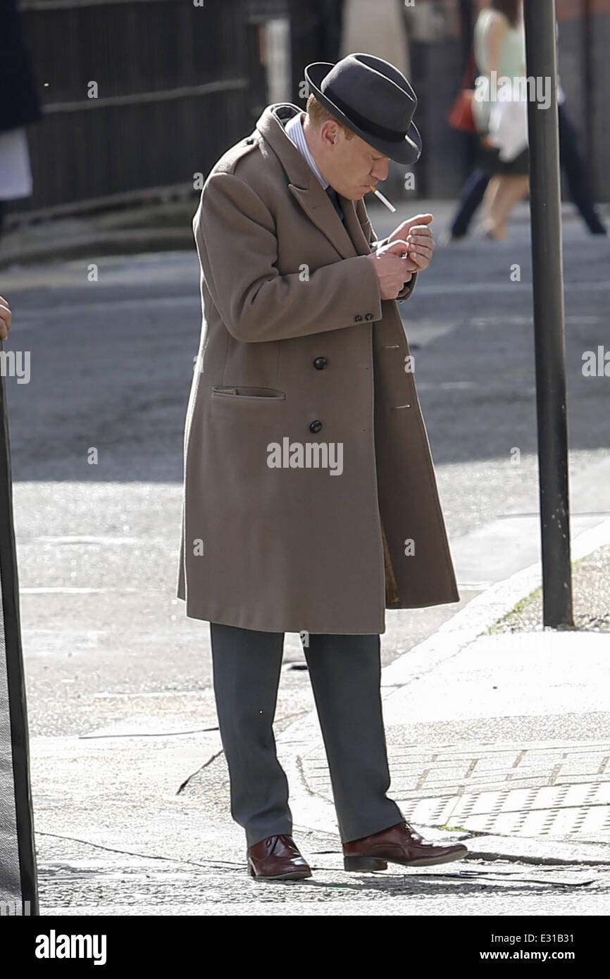 'Breathless' new ITV series filming in central London Featuring: Shaun ...