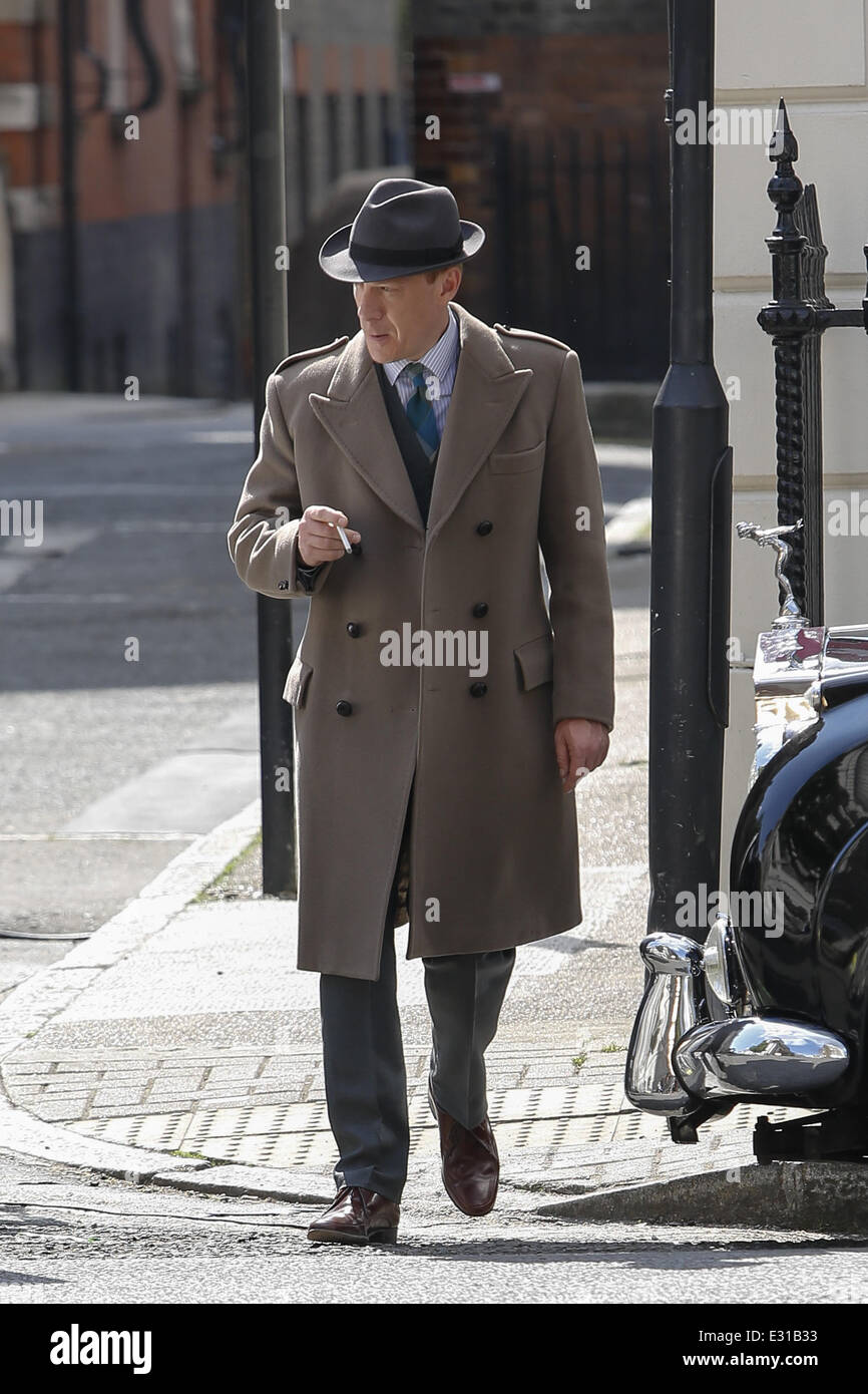 'Breathless' new ITV series filming in central London Featuring: Shaun ...