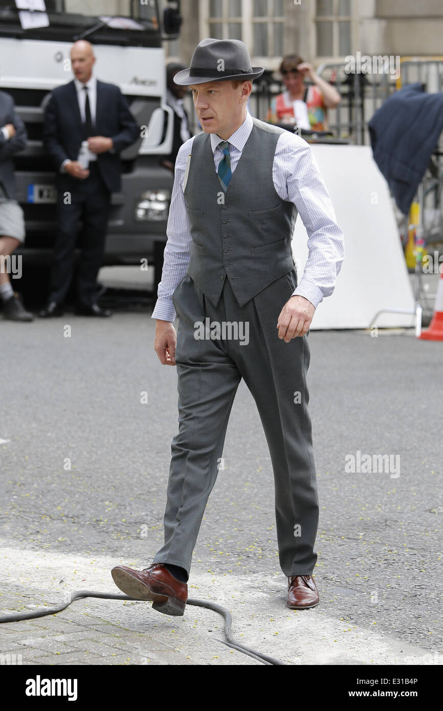 'Breathless' new ITV series filming in central London Featuring: Shaun ...
