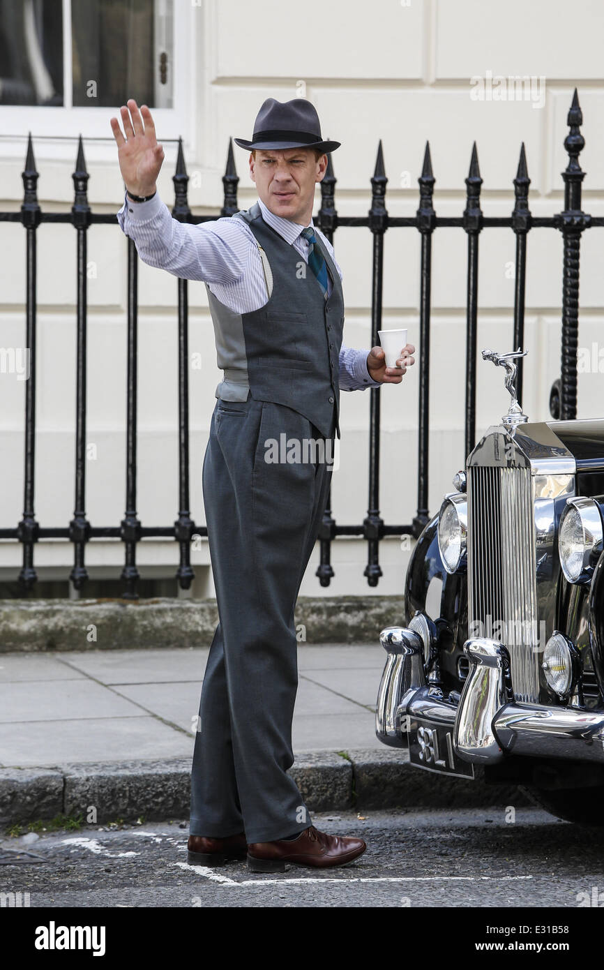 'Breathless' new ITV series filming in central London Featuring: Shaun ...