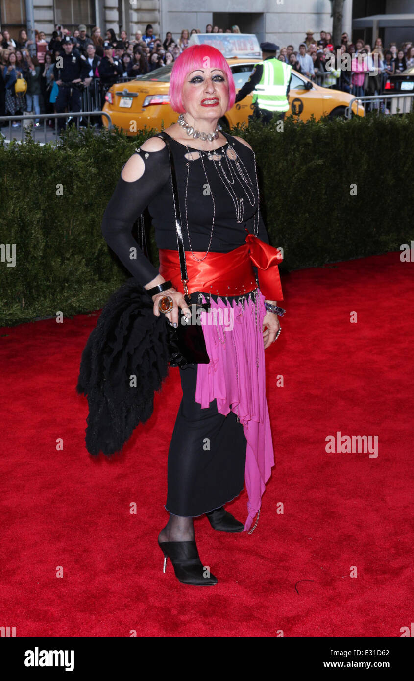 'PUNK: Chaos to Couture' Costume Institute Gala at The Metropolitan ...