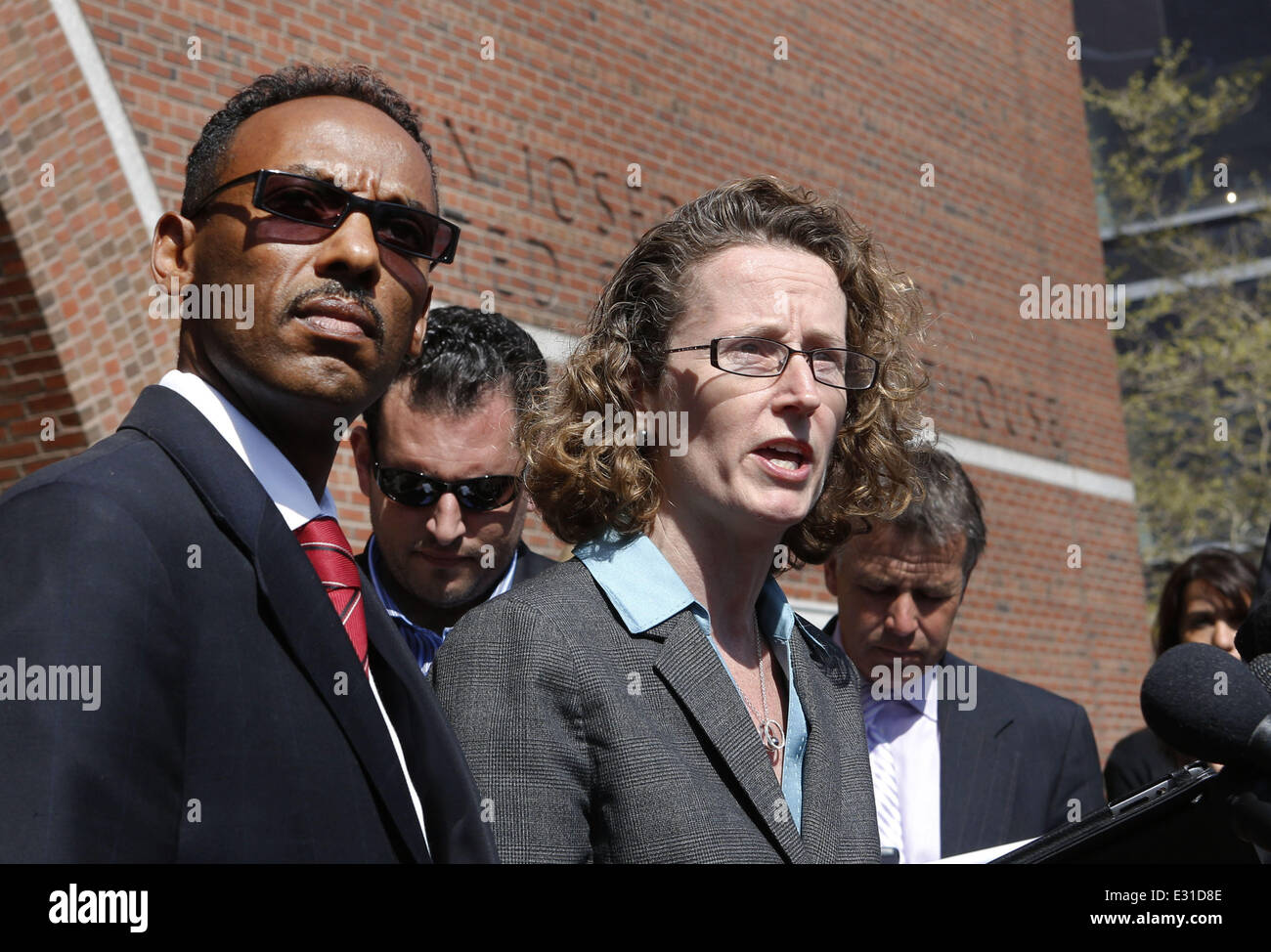 Robel Phillipos' attorneys Derege B. Demissie, left, and Susan Church ...