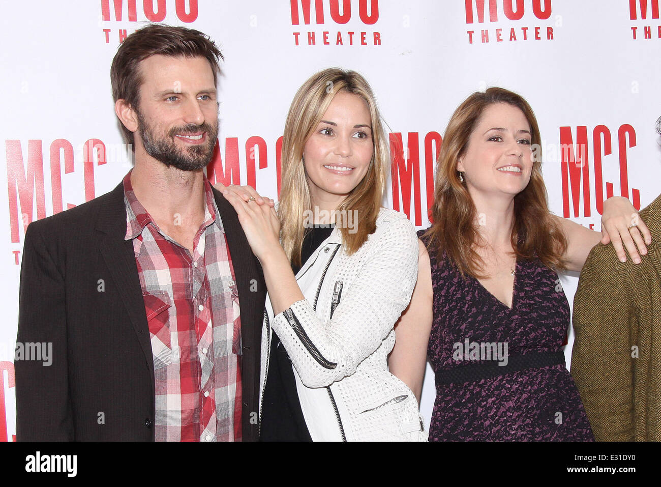 Press junket for MCC Theater's 'Reasons To Be Happy' held at MTC ...
