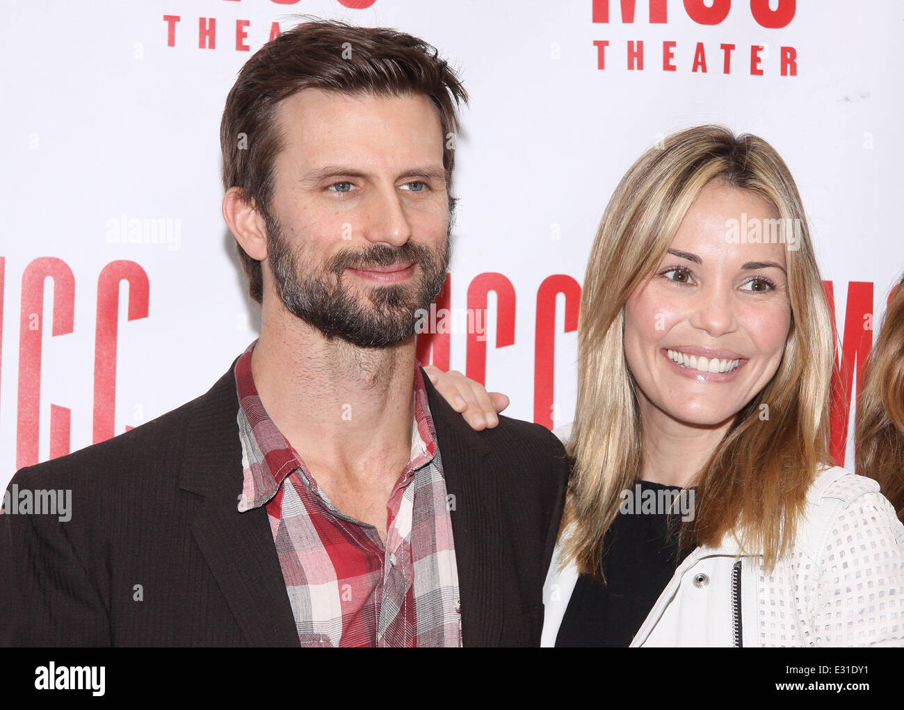 Press junket for MCC Theater's 'Reasons To Be Happy' held at MTC ...