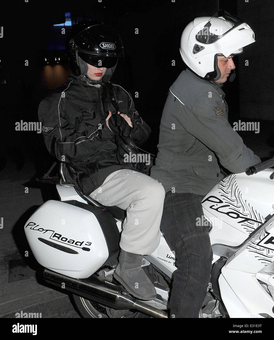 Amethyst Amelia Kelly aka Iggy Azalea leaving the Radio 1 studios on a ...