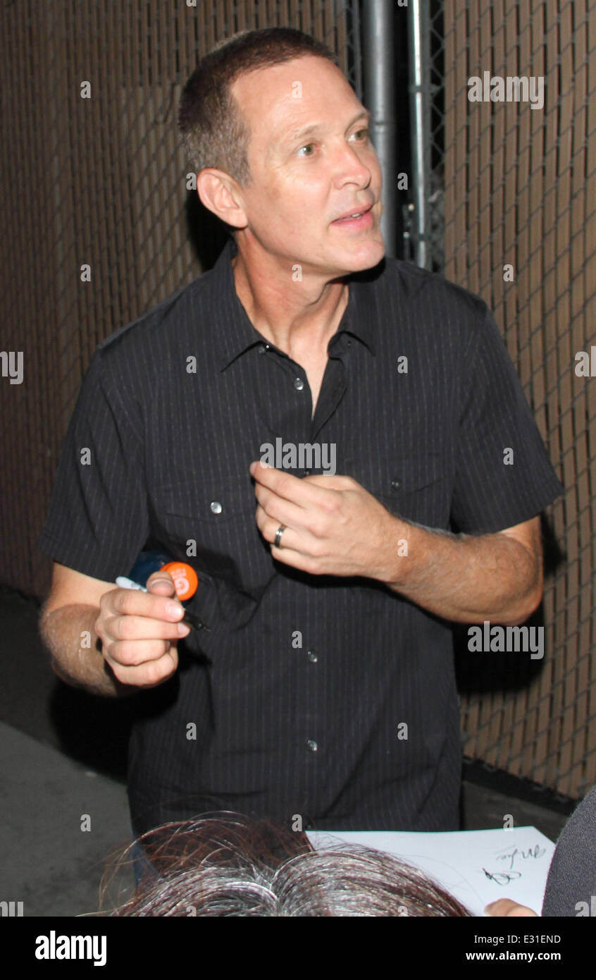 Celebrities at the taping of 'Jimmy Kimmel Live!' in Hollywood ...