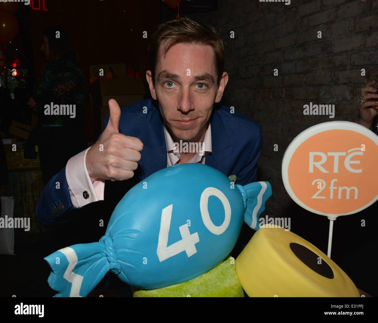 RTE Late Late Show host Ryan Tubridy celebrates his 40th Birthday at No ...