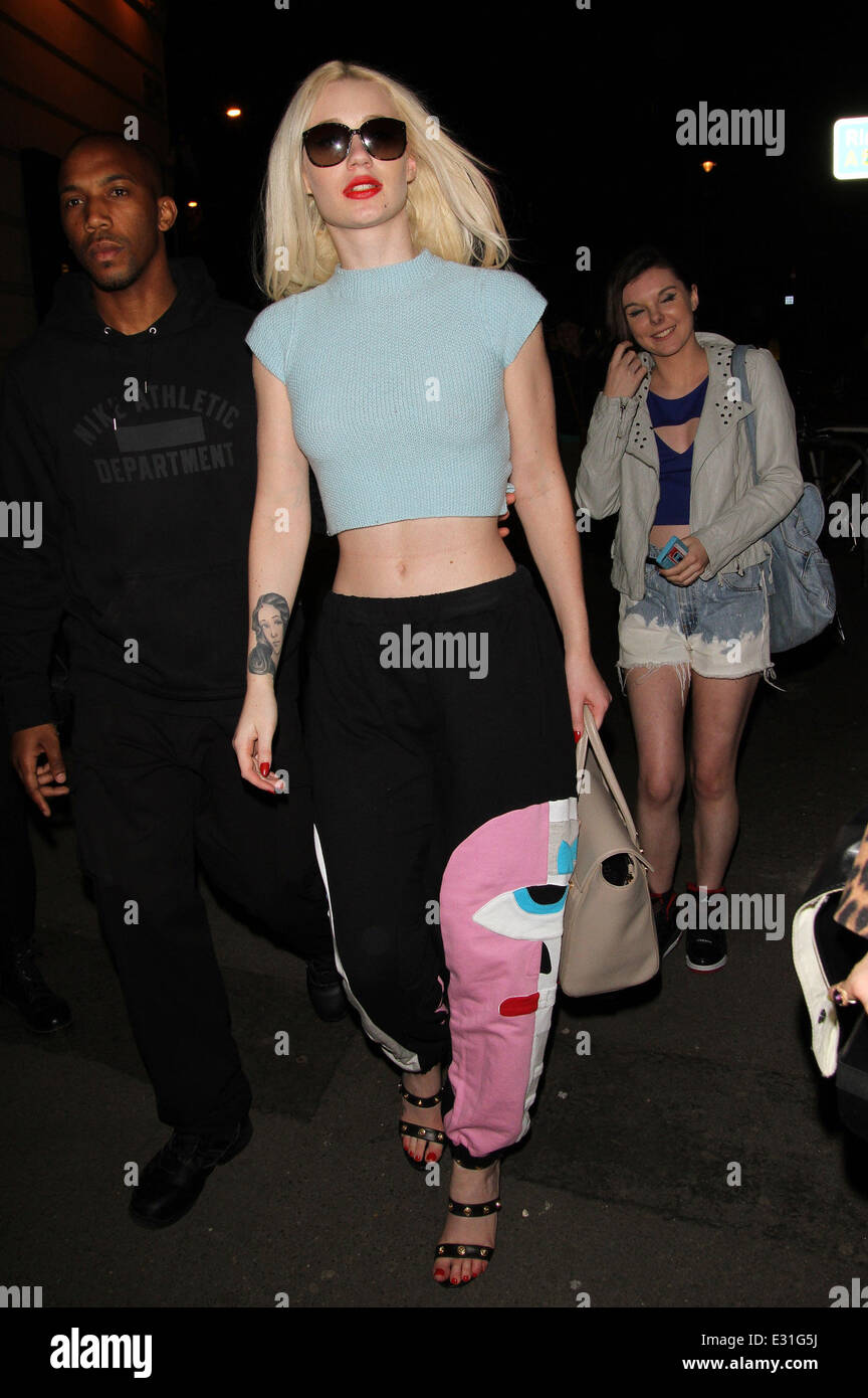 Celebrities at the Angel Haze Gypsy Militia UK tour Concert held at ...
