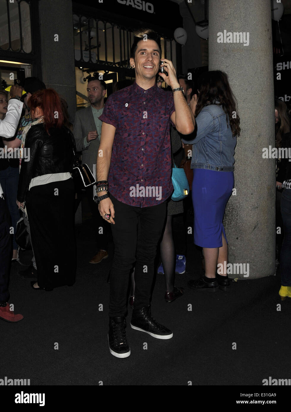 Casio London Store 1st birthday party held at the Covent Garden store ...