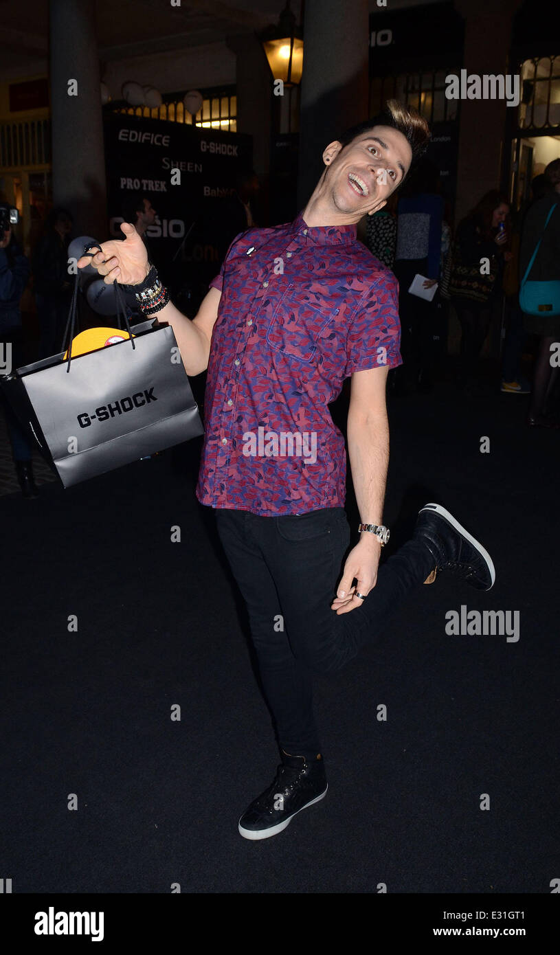 Casio London Store 1st birthday party held at the Covent Garden store ...