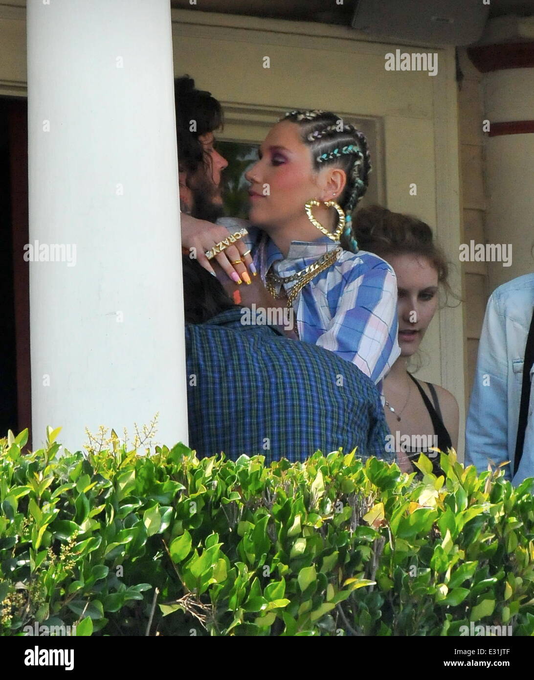 Ke seen on the set of her latest music video 'Crazy Kids' Featuring ...