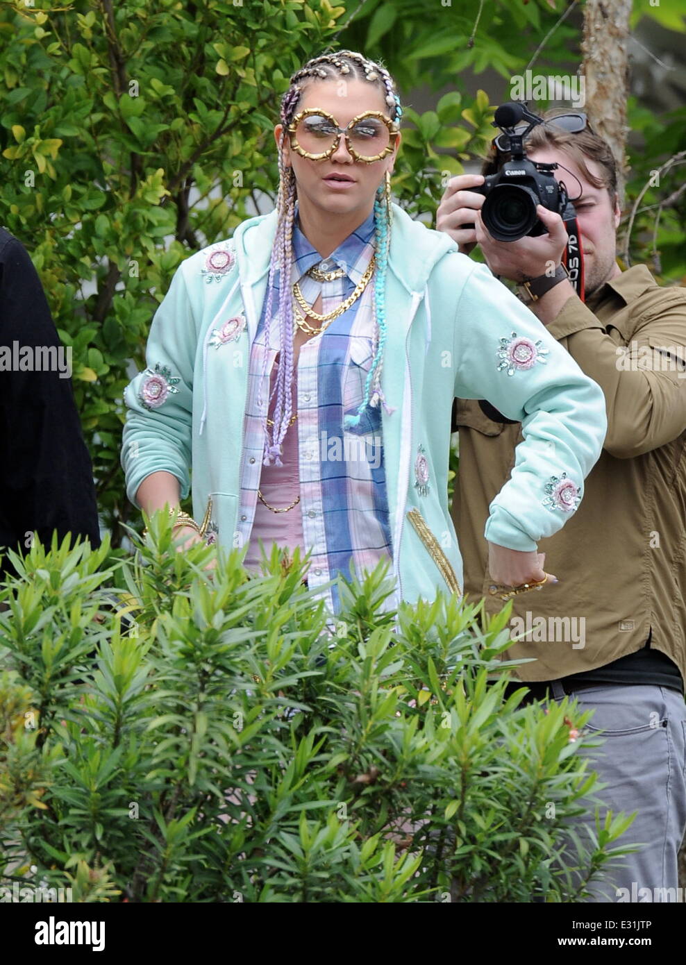 Ke seen on the set of her latest music video 'Crazy Kids' Featuring ...