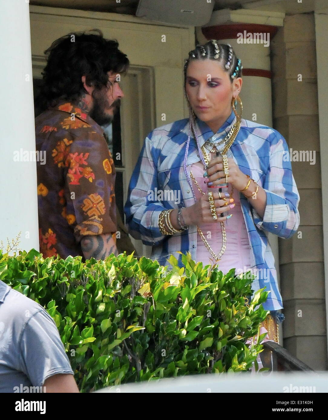 Ke seen on the set of her latest music video 'Crazy Kids' Featuring ...