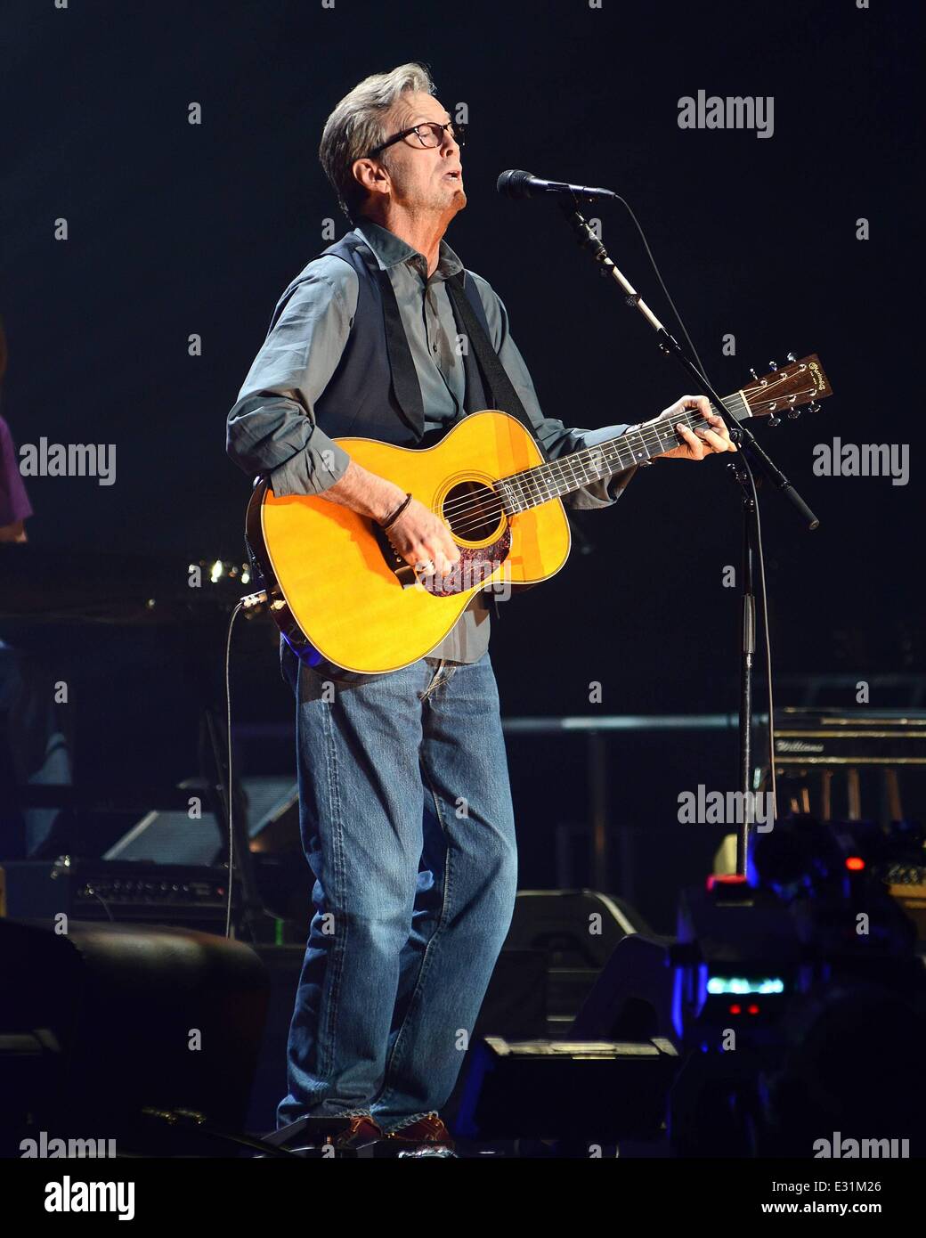 Eric Clapton Performing Live In Concert At The O2 Featuring Eric