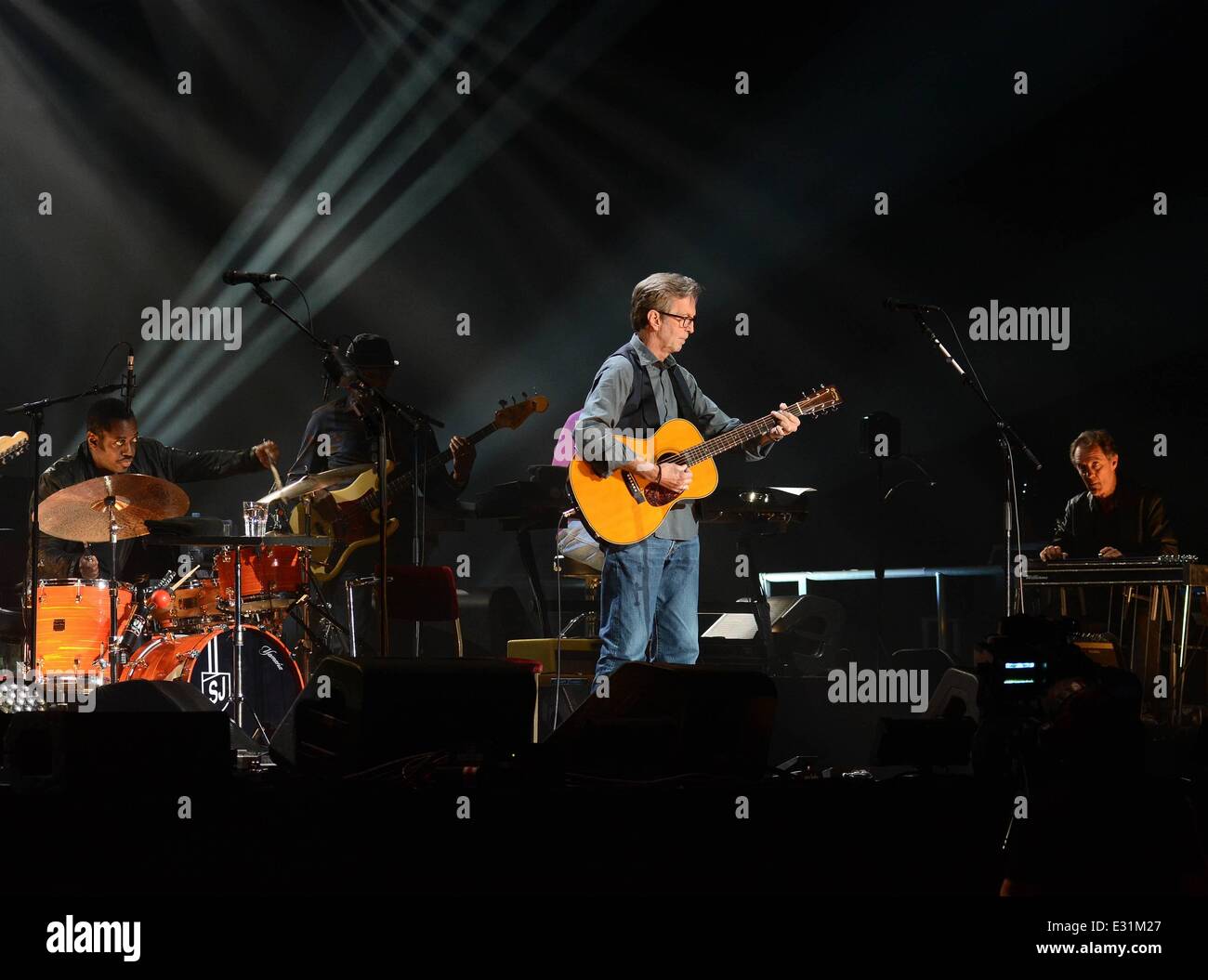 Eric Clapton Performing Live In Concert At The O2 Featuring Eric