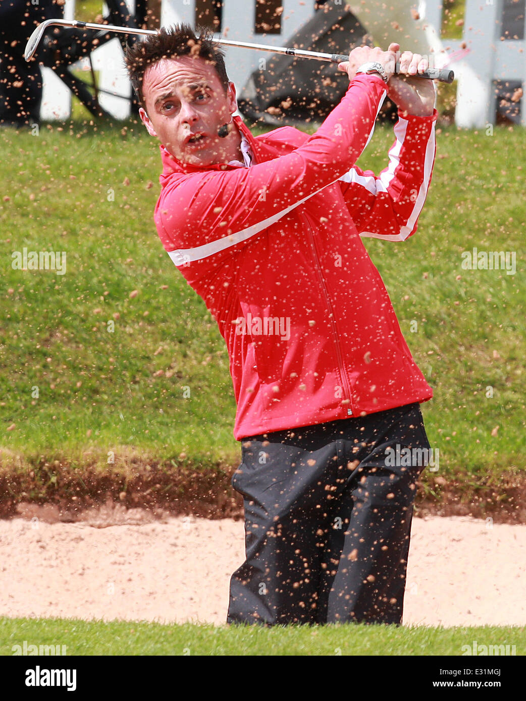 Celebrities compete in the Celebrity Cup Golf Tournament as part of ...