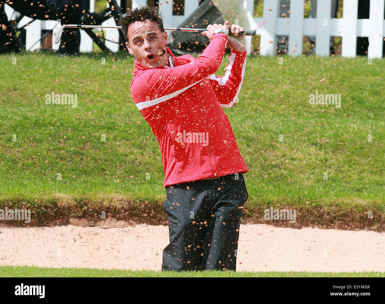 Celebrities compete in the Celebrity Cup Golf Tournament as part of ...