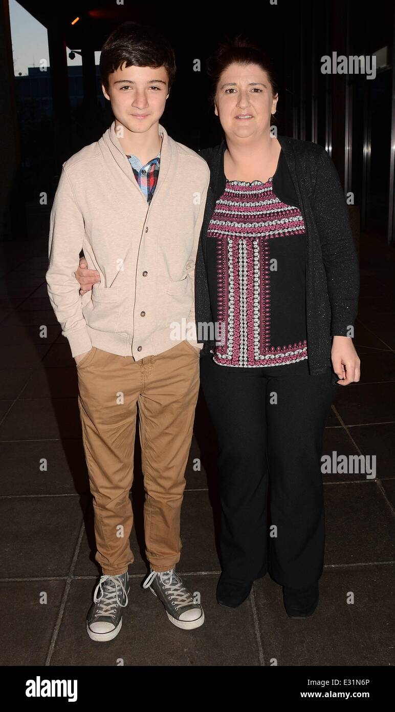 Celebrities outside the RTE Studios for 'The Saturday Night Show ...