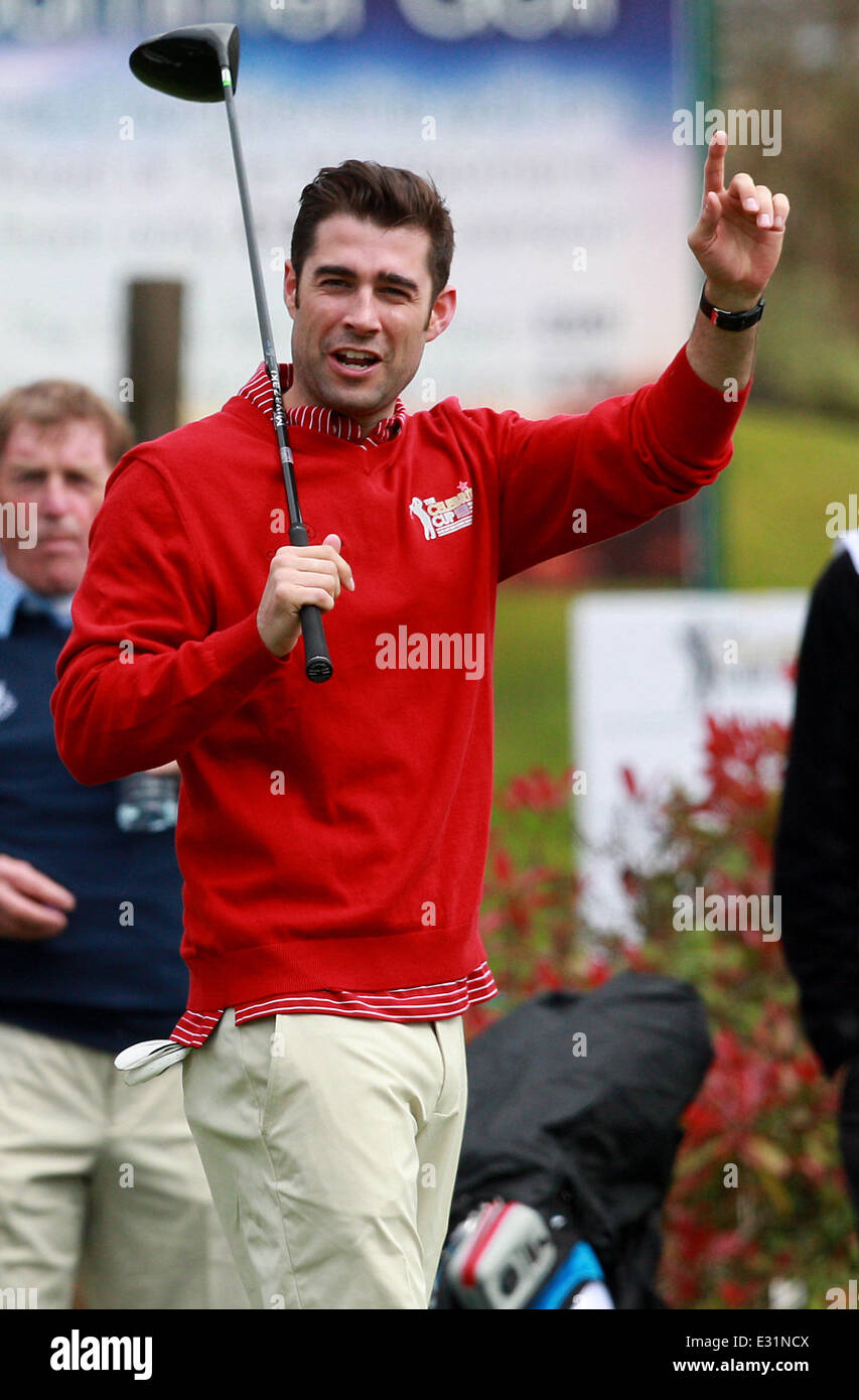 Celebrities compete in the Celebrity Cup Golf Tournament as part of ...