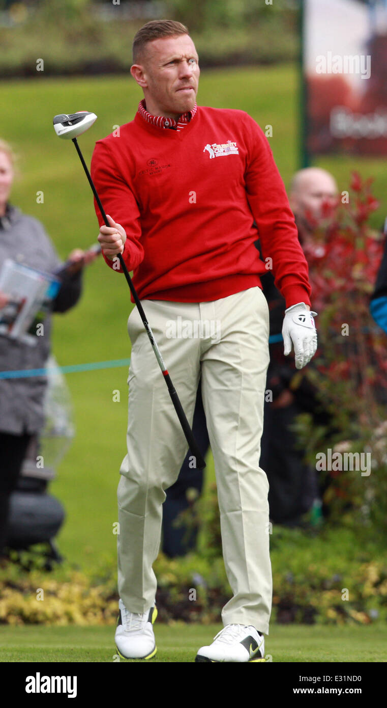Celebrities compete in the Celebrity Cup Golf Tournament as part of ...
