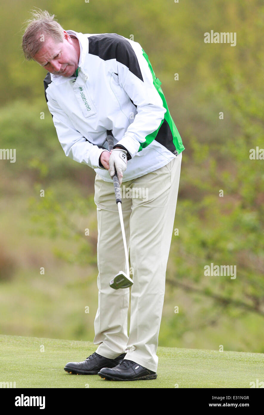 Celebrities compete in the Celebrity Cup Golf Tournament as part of ...