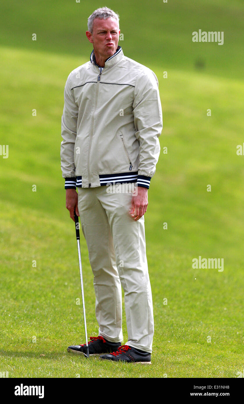 Celebrities compete in the Celebrity Cup Golf Tournament as part of ...
