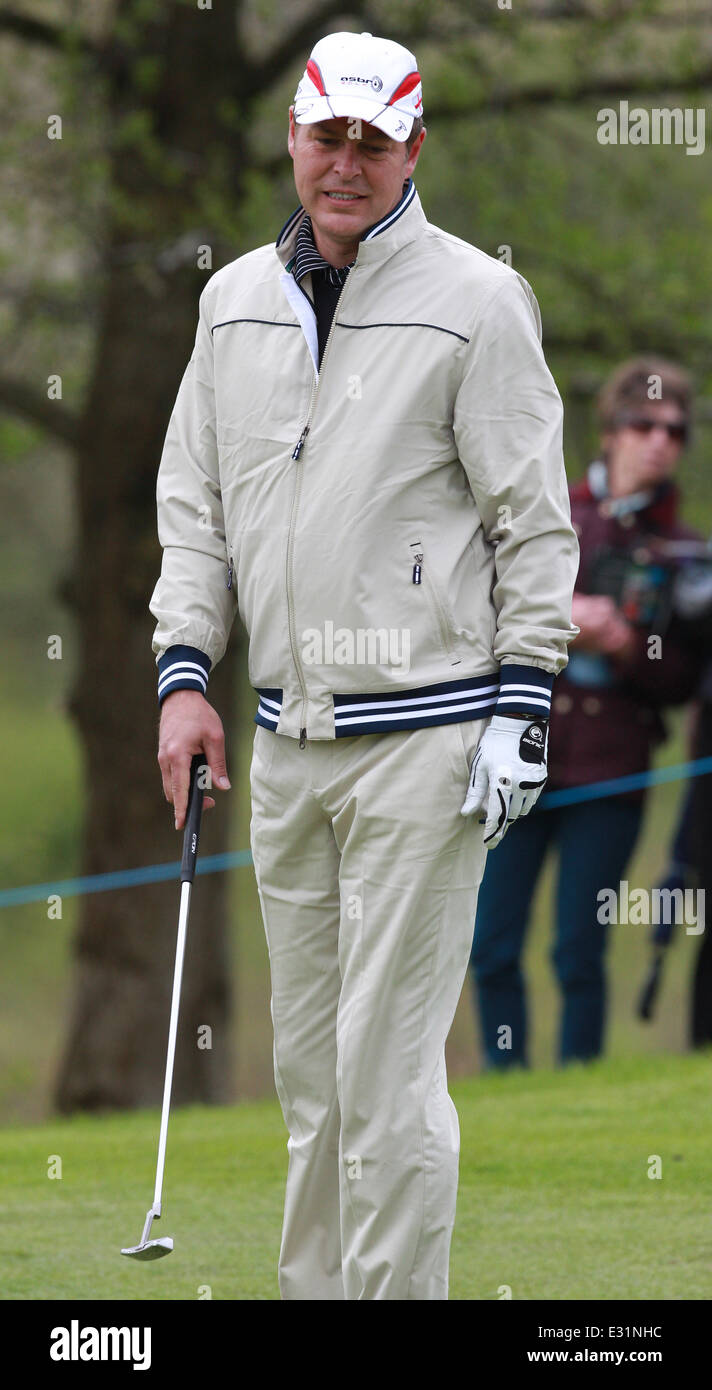 Celebrities compete in the Celebrity Cup Golf Tournament as part of ...