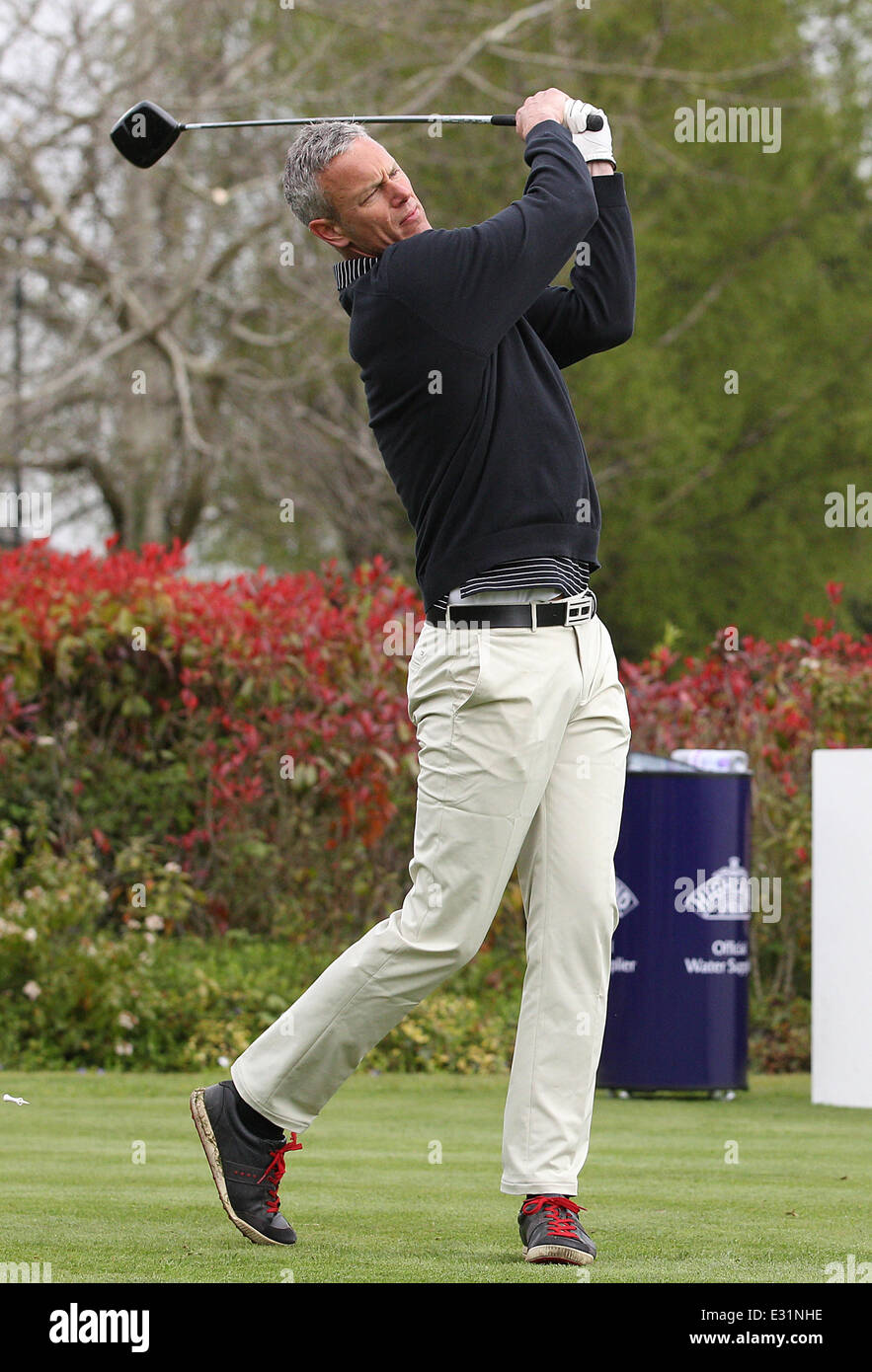 Celebrities compete in the Celebrity Cup Golf Tournament as part of ...