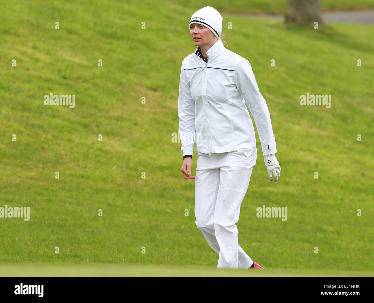 Celebrities compete in the Celebrity Cup Golf Tournament as part of ...