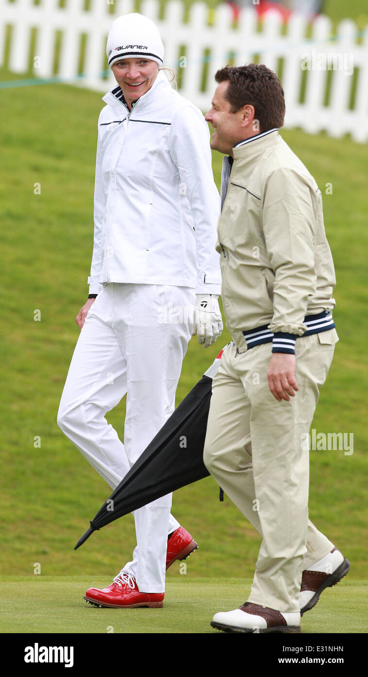 Celebrities compete in the Celebrity Cup Golf Tournament as part of ...