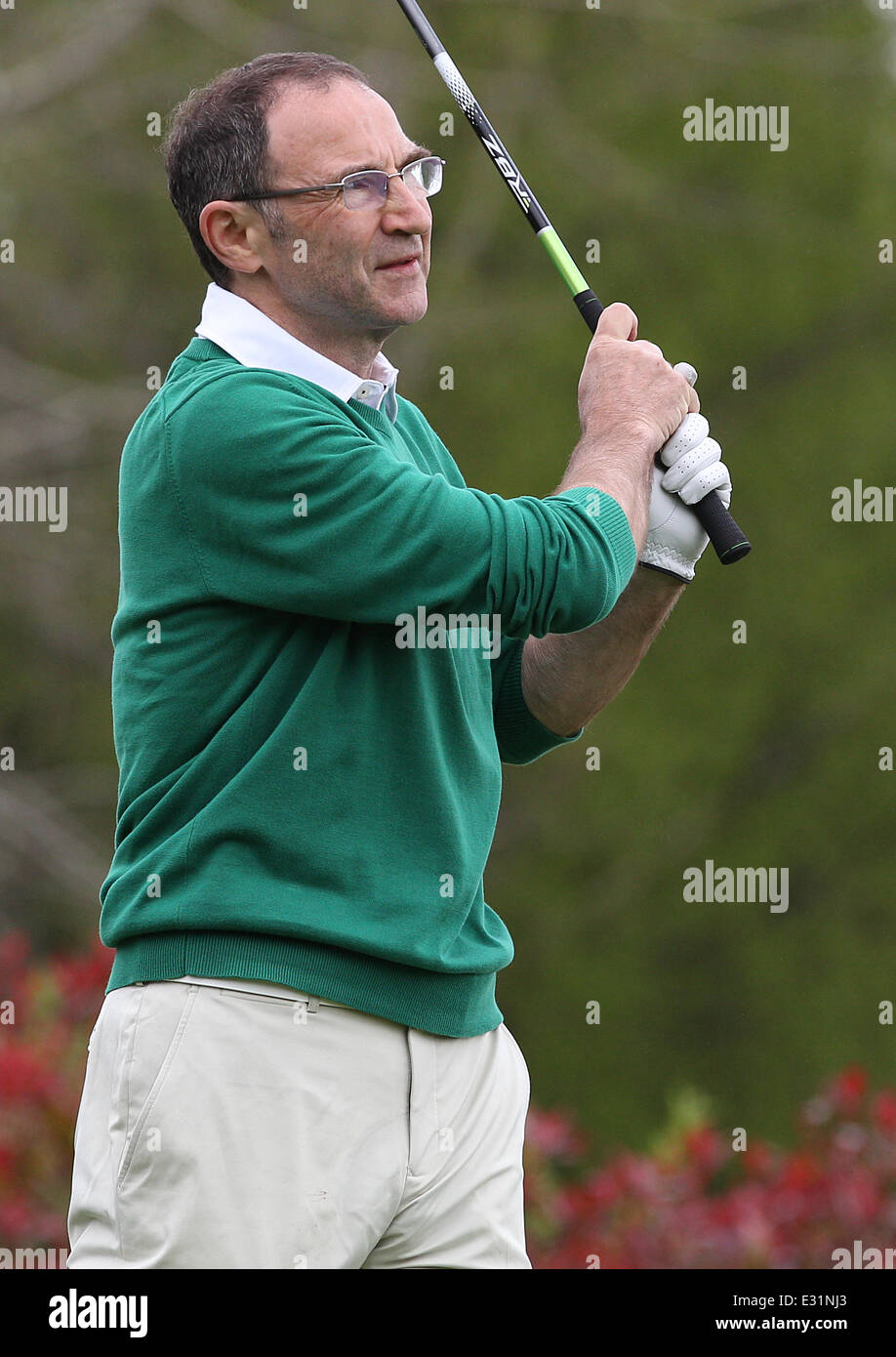 Celebrities compete in the Celebrity Cup Golf Tournament as part of ...