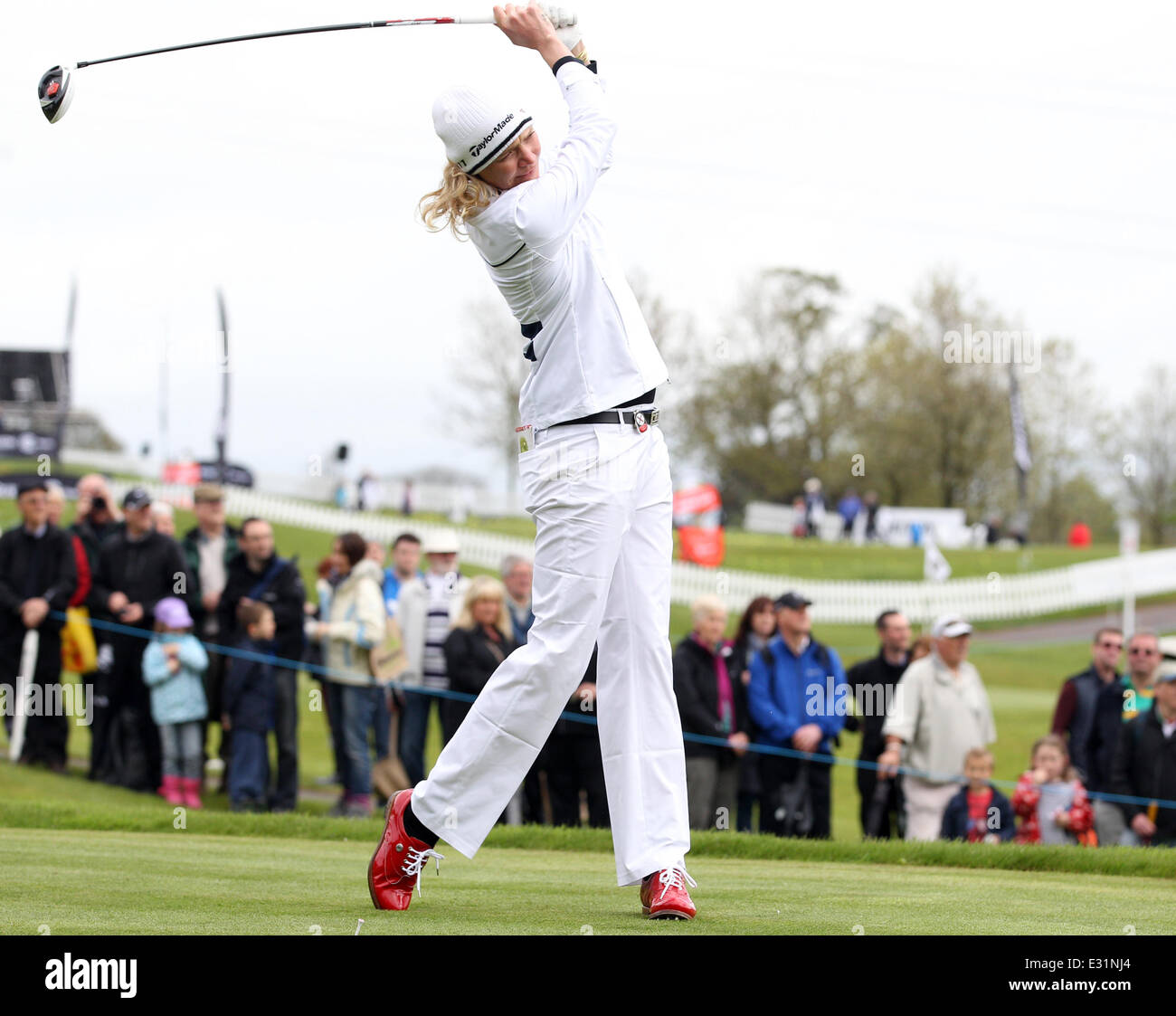Celebrities compete in the Celebrity Cup Golf Tournament as part of ...